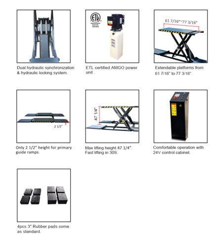 MRL09 Mid-rise Scissors Lift - AMGO