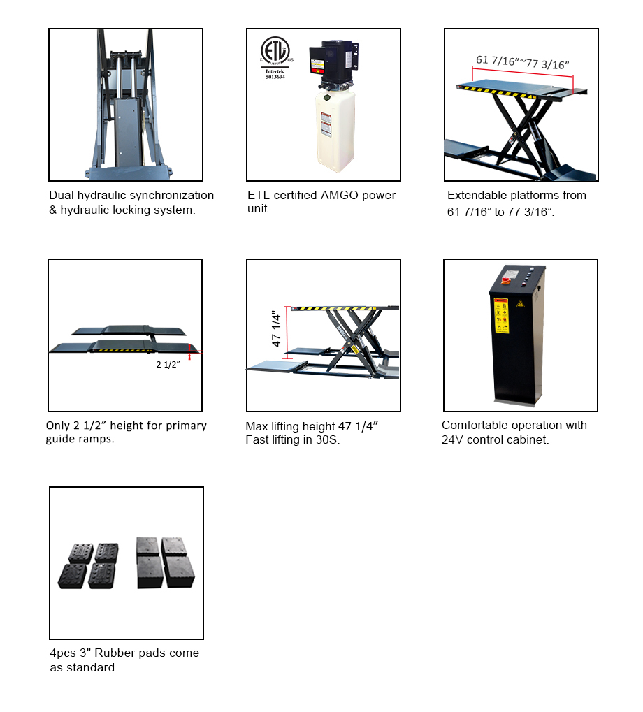 MRL09 Mid-rise Scissors Lift - AMGO