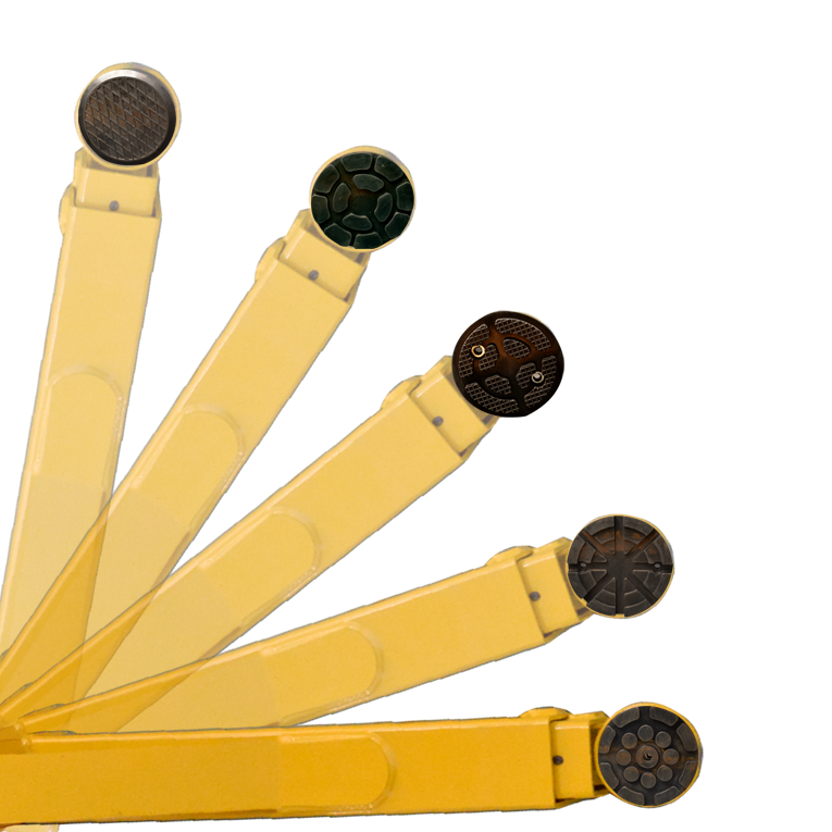 2-Post lift rubber pads - AMGO