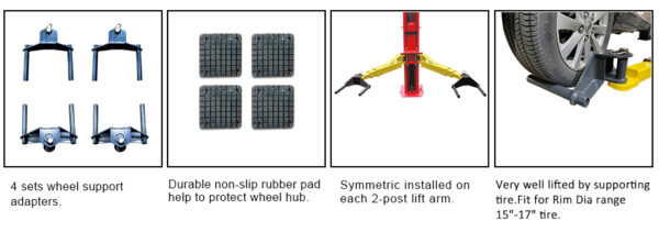 Wheel Support Adapter – Danbury Automotive Lifts